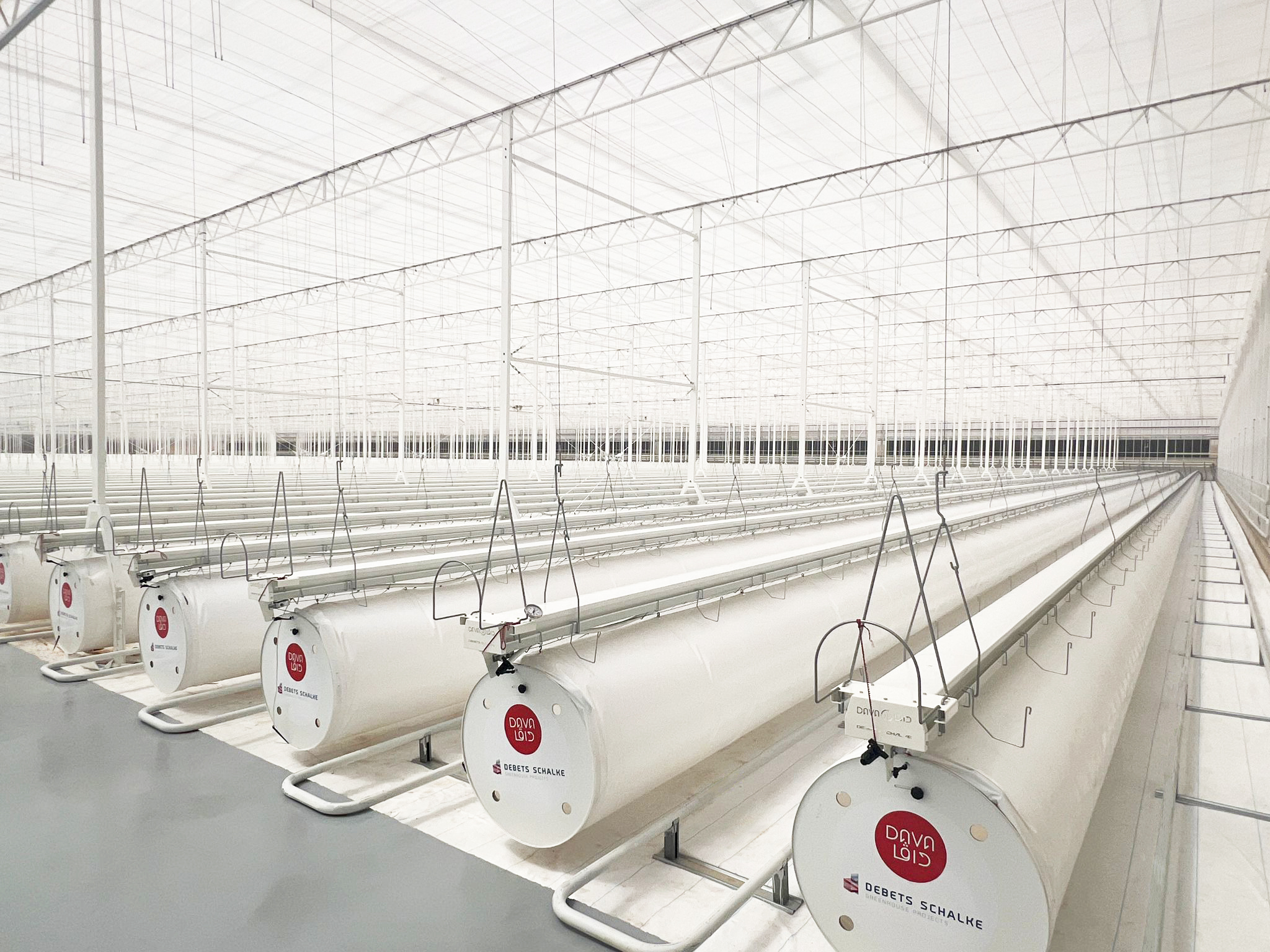 Semi-closed greenhouses - Debets Schalke